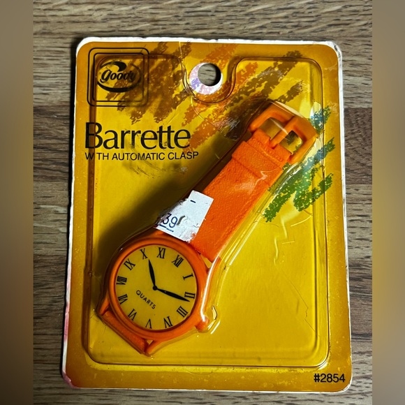Goody | Accessories | Rare Vintage Goody Zanies Watch Hair Barrette ...